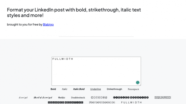How to Format Your LinkedIn Post with Bold, Italics, Underline, and more